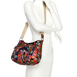 Lily Bloom Kara Coho Crossbody Hobo Bag (Shadow Dot)