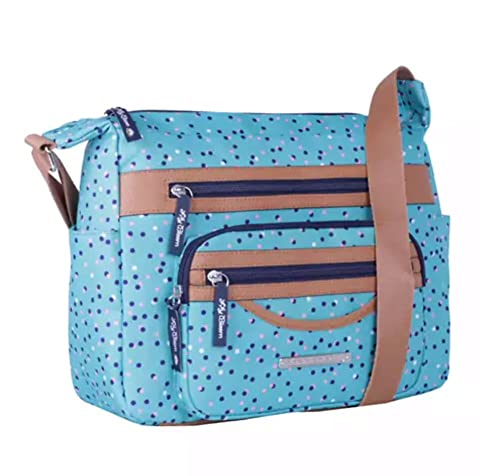 Lily Bloom Kara Coho Crossbody Hobo Bag (Shadow Dot)