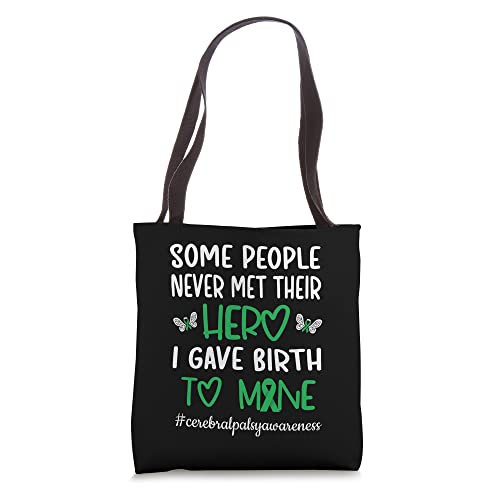 Cerebral Palsy Mom Cerebral Palsy Warrior CP Fighter Tote Bag