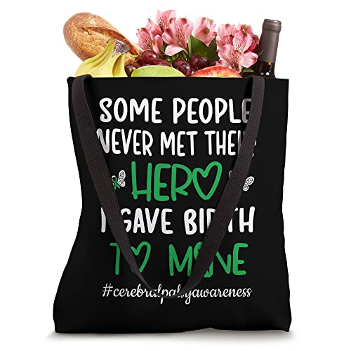 Cerebral Palsy Mom Cerebral Palsy Warrior CP Fighter Tote Bag