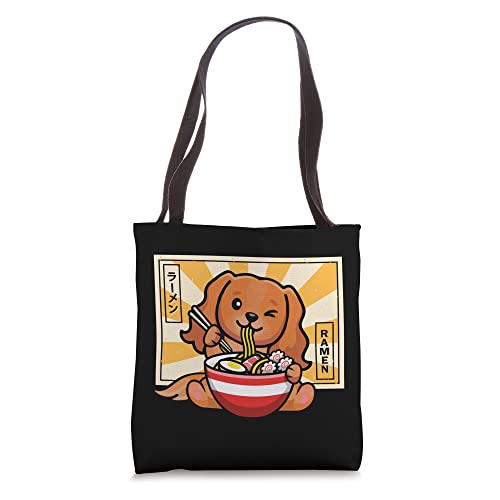 Ruby Cavalier King Charles Spaniel Tote Bag