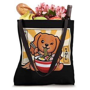 Ruby Cavalier King Charles Spaniel Tote Bag