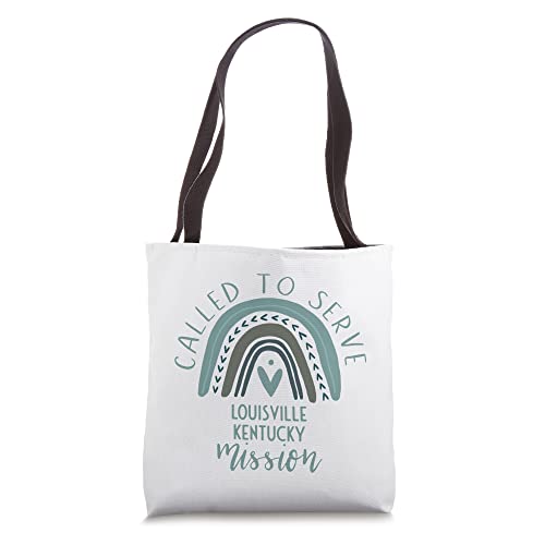 Called To Serve Boho Rainbow Louisville Kentucky Mission Tote Bag