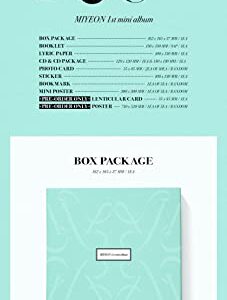 G I-DLE Miyeon MY 1st Mini Album CD+84p Booklet+1p Lyric Paper+2p PhotoCard+1ea Sticker+1ea Bookmark+1p Mini Poster On Pack+Tracking Sealed