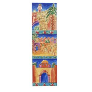 decorative bookmark – jerusalem gates