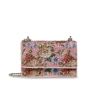 betsey johnson rhinestone convertible shoulder bag, floral