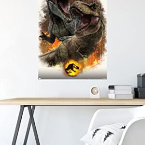 Trends International Jurassic World: Dominion - Giga Vs T. Rex Wall Poster