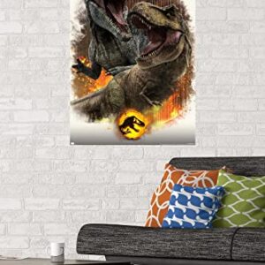 Trends International Jurassic World: Dominion - Giga Vs T. Rex Wall Poster