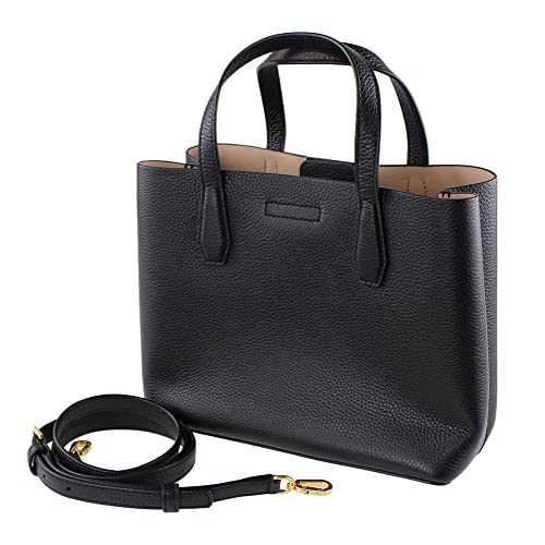 Tory Burch Womens Blake Small Tote Bag (Black)