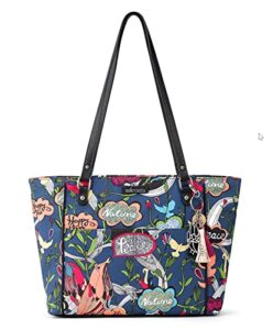 sakroots artist circle medium tote river peace