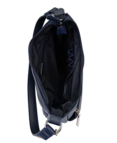 Giani Bernini Nappa Leather Hobo Bag (Navy)