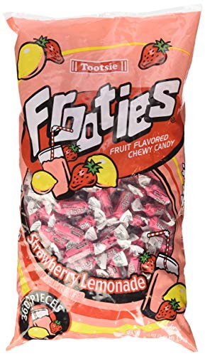 Strawberry Lemonade Frooties Tootsie Roll wrapped chewy candy 38.8 oz - PACK OF 2