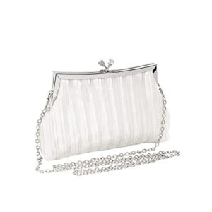 risnren women small satin evening bags clutch purses bag for wedding party formal dressy handbag