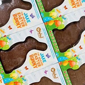 Vegan, Gluten Free Jake The Milkless Chocolate Easter Bunny | Allergy Friendly | Dairy Free, Nut Free, Peanut Free, Soy Free, Gluten Free | No Whey Foods