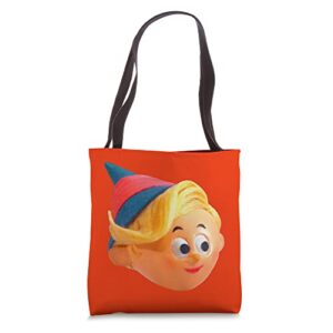 hermey the elf-vintage hermey the dentist christmas special tote bag