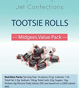 Tootsie Rolls, Midgees, Value Pack (2 Pounds)