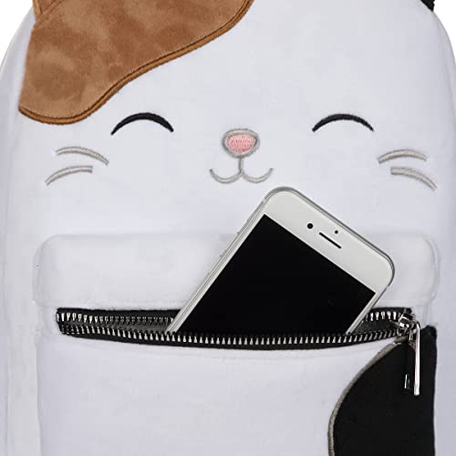 Squishmallows Cam The Cat Faux Fur Mini Backpack Fan Accessory