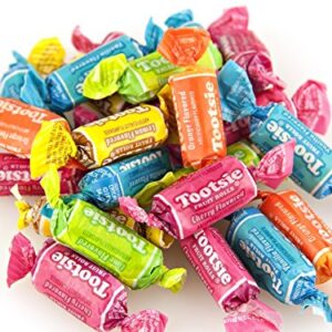 Tootsie Fruit Rolls Assorted Flavors, 2 Pound Bag