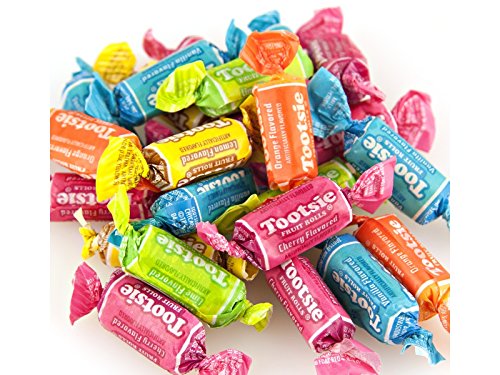 Tootsie Fruit Rolls Assorted Flavors, 2 Pound Bag