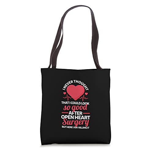 After Open Heart Surgery Open Heart Surgery Tote Bag