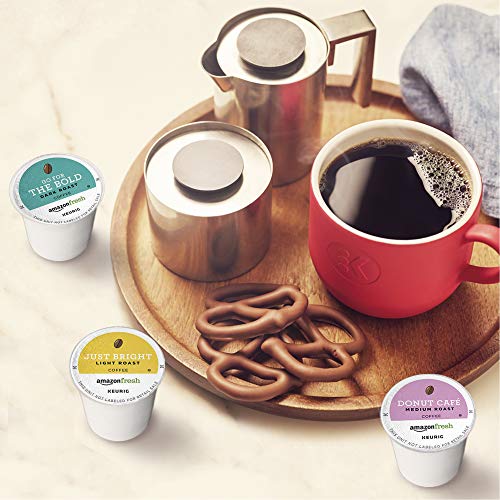 Keurig K-Classic Coffee Maker with AmazonFresh 60 Ct. Coffee Variety Pack, 3 Flavors