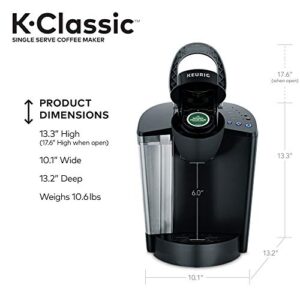 Keurig K-Classic Coffee Maker with AmazonFresh 60 Ct. Coffee Variety Pack, 3 Flavors