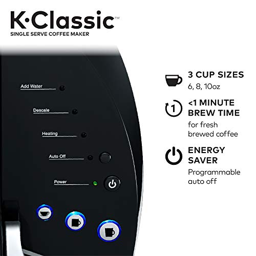 Keurig K-Classic Coffee Maker with AmazonFresh 60 Ct. Coffee Variety Pack, 3 Flavors