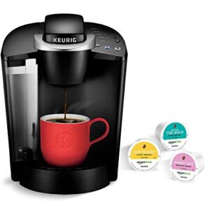 Keurig K-Classic Coffee Maker with AmazonFresh 60 Ct. Coffee Variety Pack, 3 Flavors