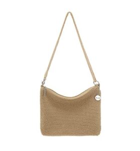 the sak lumi hand-crochet 3-in-1 crossbody, bamboo