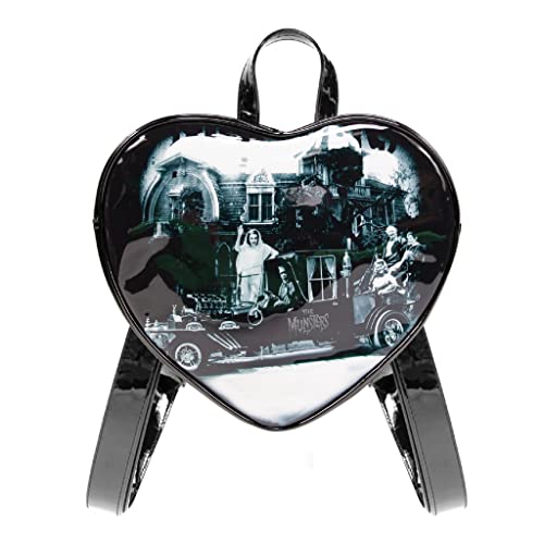 The Munsters Family Koach Womens Heart Mini Backpack Bag