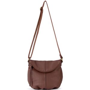 The Sak womens Deena Flap Crossbody Bag, Teak, One Size US