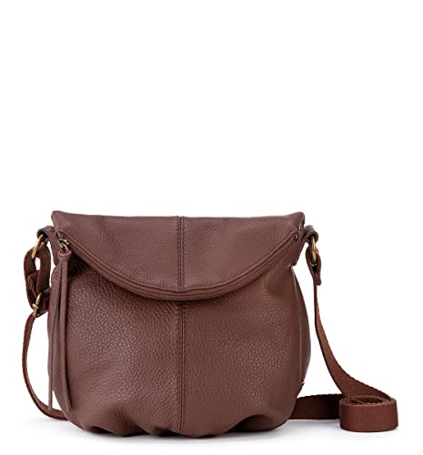 The Sak womens Deena Flap Crossbody Bag, Teak, One Size US