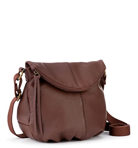 The Sak womens Deena Flap Crossbody Bag, Teak, One Size US