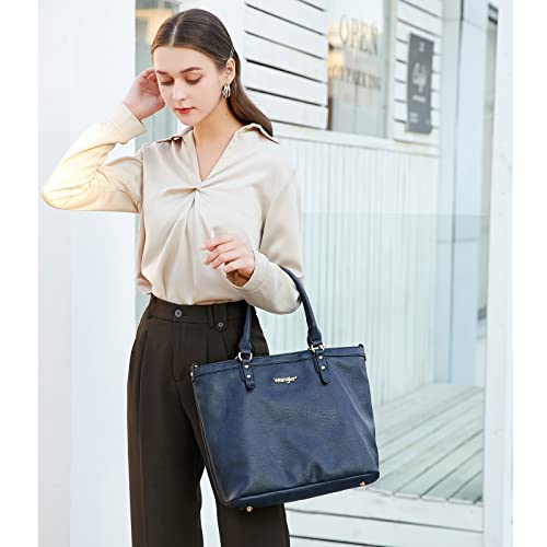 Montana West Wrangler Hobo Bags Women's Purses and Handbags Navy Single Shoulder Crossbody Tote Bag with Adjustable Shoulder Strap Top Handle Satchel, B2B-WG17-8317NY