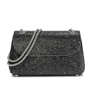 sparkling clutch diamond purse women evening handbag for dance wedding party prom bride