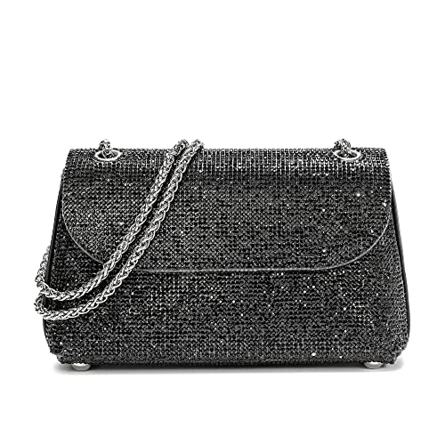 Sparkling Clutch Diamond Purse Women Evening Handbag for Dance Wedding Party Prom Bride