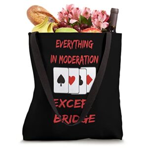 Bridge Player Card Game Gifts For Women Design apparels Tote Bag