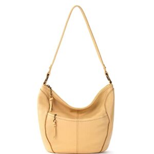 The Sak womens Iris Large Hobo Bag in Leather, Buttercup Ii, One Size US