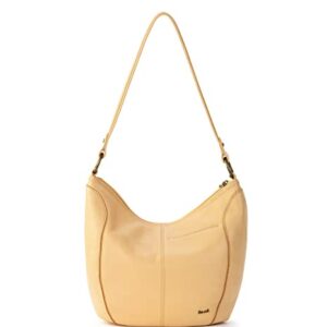 The Sak womens Iris Large Hobo Bag in Leather, Buttercup Ii, One Size US