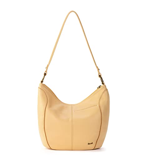 The Sak womens Iris Large Hobo Bag in Leather, Buttercup Ii, One Size US