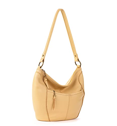 The Sak womens Iris Large Hobo Bag in Leather, Buttercup Ii, One Size US