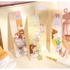 Cute Rabbit Funny Animal Bookmarks, 30 Pcs (Dress Maker)