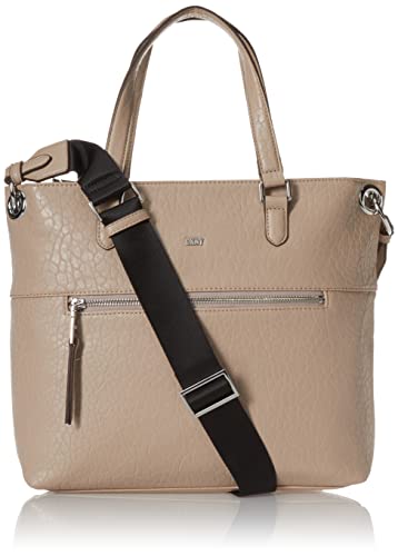 DKNY Gregorio Tote, LT Toffee/SLVR