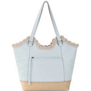 The Sak womens Sierra Leather Shopper, Chambray Espadrille, One Size US