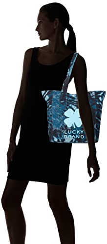 Lucky Brand womens Lona Tote, Evening Blue, One Size US