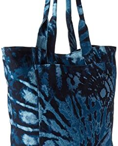 Lucky Brand womens Lona Tote, Evening Blue, One Size US