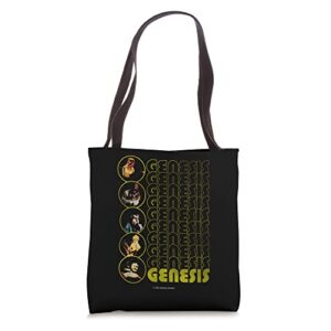 genesis the carpet crawlers tote bag