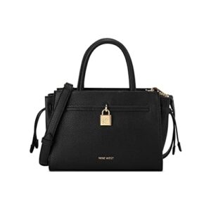 nine west elara mini satchel, black