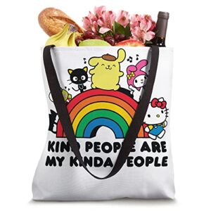 Hello Kitty and Friends Kind People Are My Kinda People Tote Bag