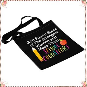 JYTAPP School Counselor Gifts Canvas Teacher Bag School Counselor Teacher Appreciation Gifts Tote Bag for Guidance Counselors